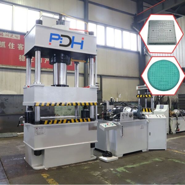 BMC Composite Manhole Cover Press Machinery - PDH